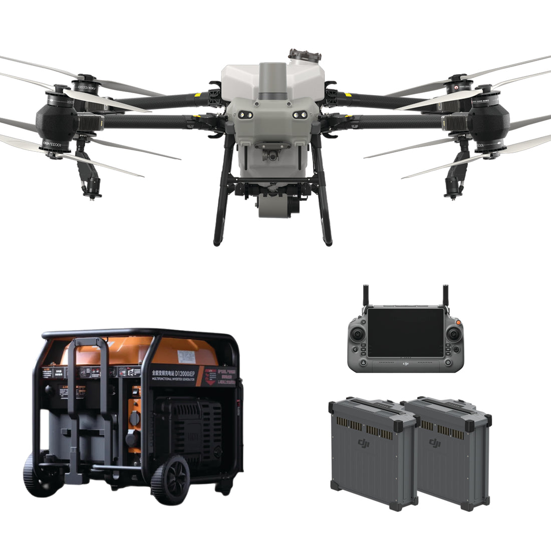 DJI Agras T50 + Generator + 2 Batteries – SkyFarmers